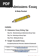 Ateneo Application Essay Writing Tips | PDF | Tagalog Language | Essays