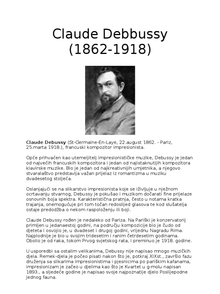 Claude Debussy | PDF