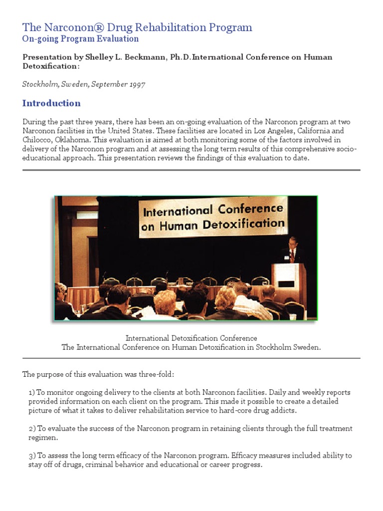 Ongoing Program Evaluation | PDF | Substance Abuse | Drug Rehabilitation