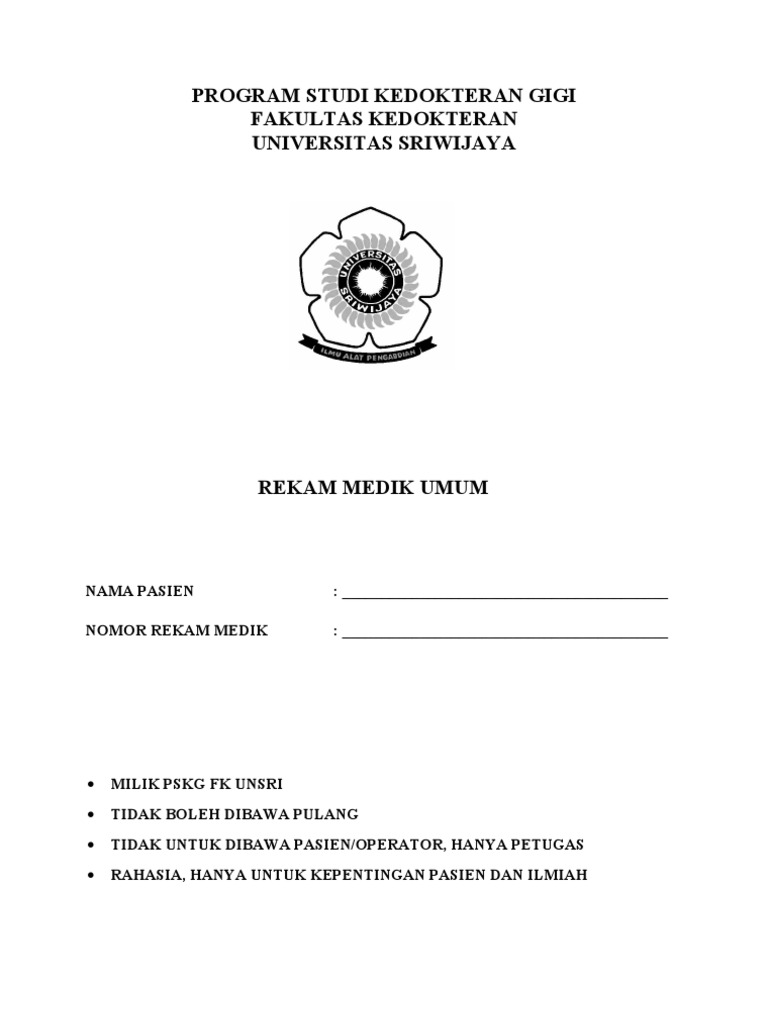Rekam Medik Coass | PDF | Kesehatan Holistik
