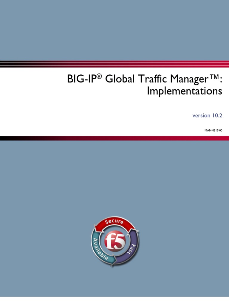 BIG-IP Global Traffic Manager Implementations | PDF | Domain Name ...