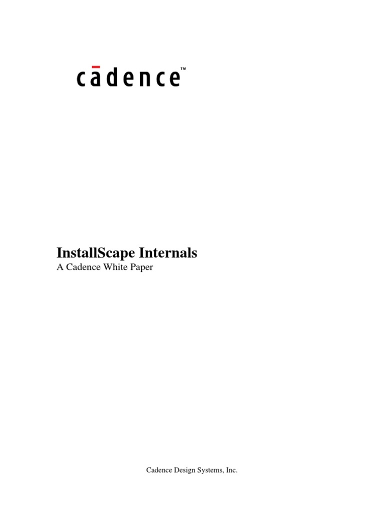 InstallScape Architecture Overview | PDF | Command Line Interface ...