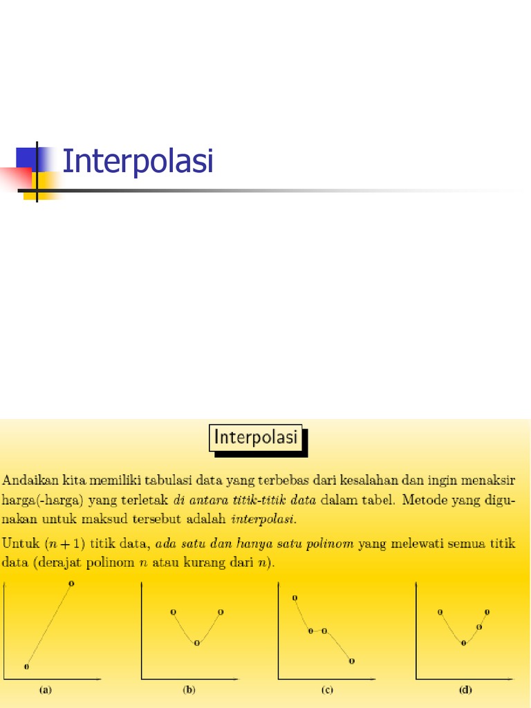 Interpolasi 2 | PDF