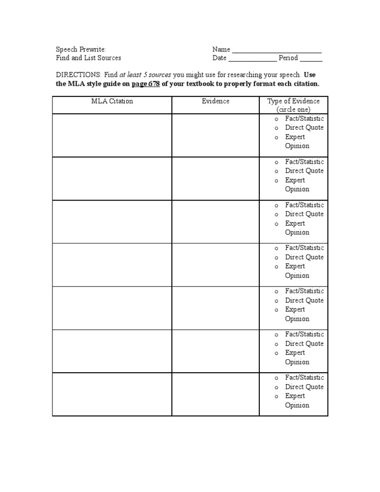 Speech Research Source Organizer | PDF | Citation | Communication