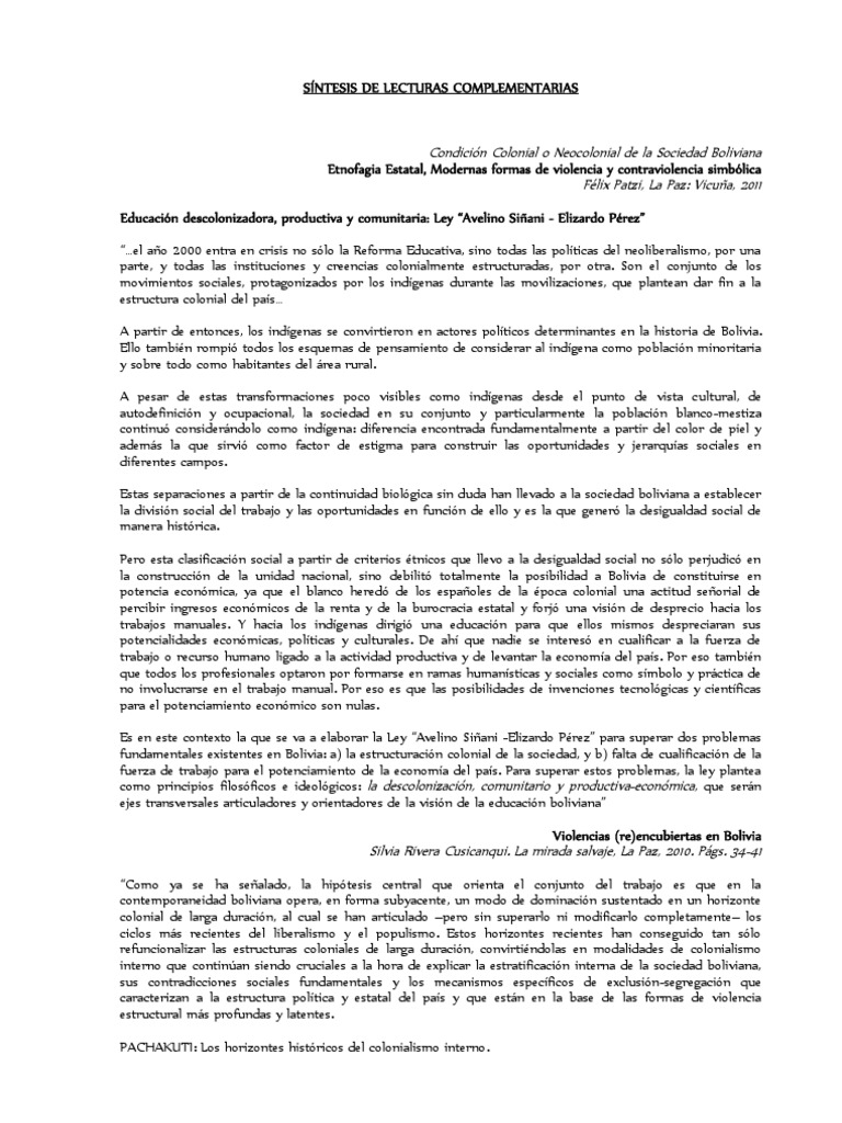 Resumen de Lecturas Complementarias - PROFOCOM | PDF | Conocimiento | Industrias