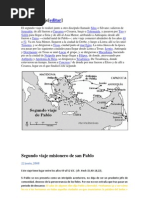 Los 4 Viajes Misioneros Del Apostol Pablo Ilustrados | PDF | Bernabé ...