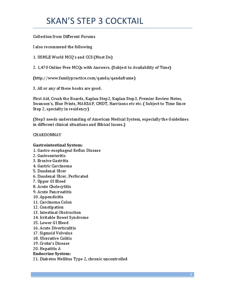 Usmle Step 3 Premier Review Notes - naughtylasopa