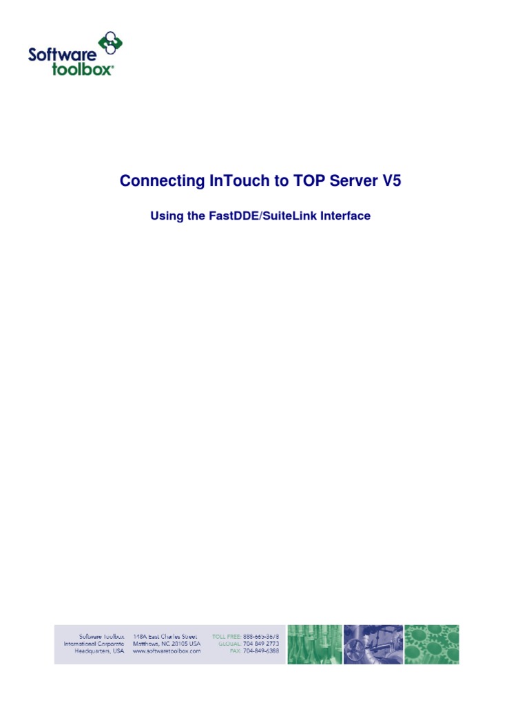 Connecting TOPServerV5 To Wonderware InTouch | PDF | Device Driver ...