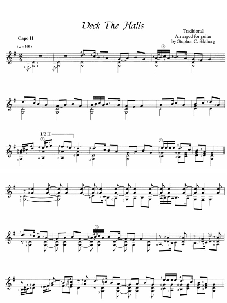 Guitar Christmas | PDF