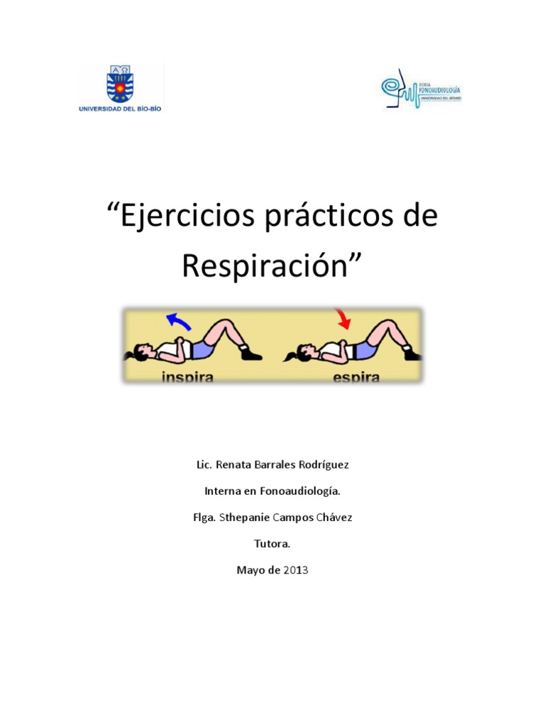 Ejercicios prácticos de Respiración | Sistema respiratorio | Respiración