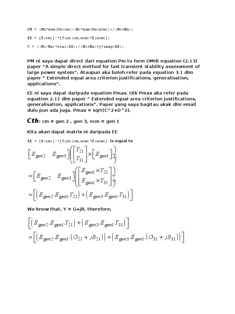 Deriving An Equation | PDF | Science & Mathematics