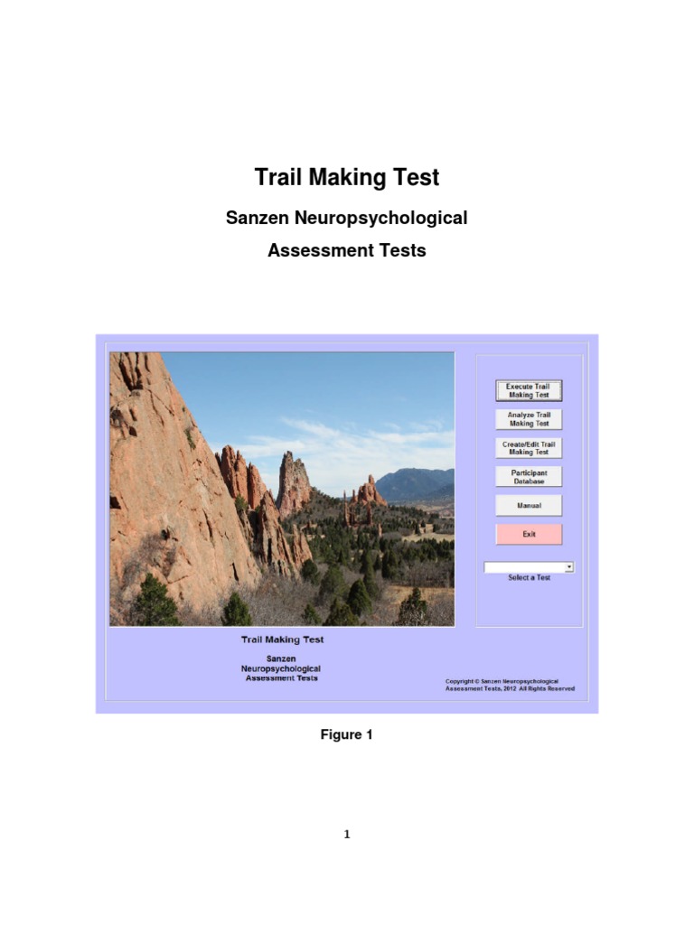 Trail Making Test Manual PDF | PDF | Usb Flash Drive | Databases