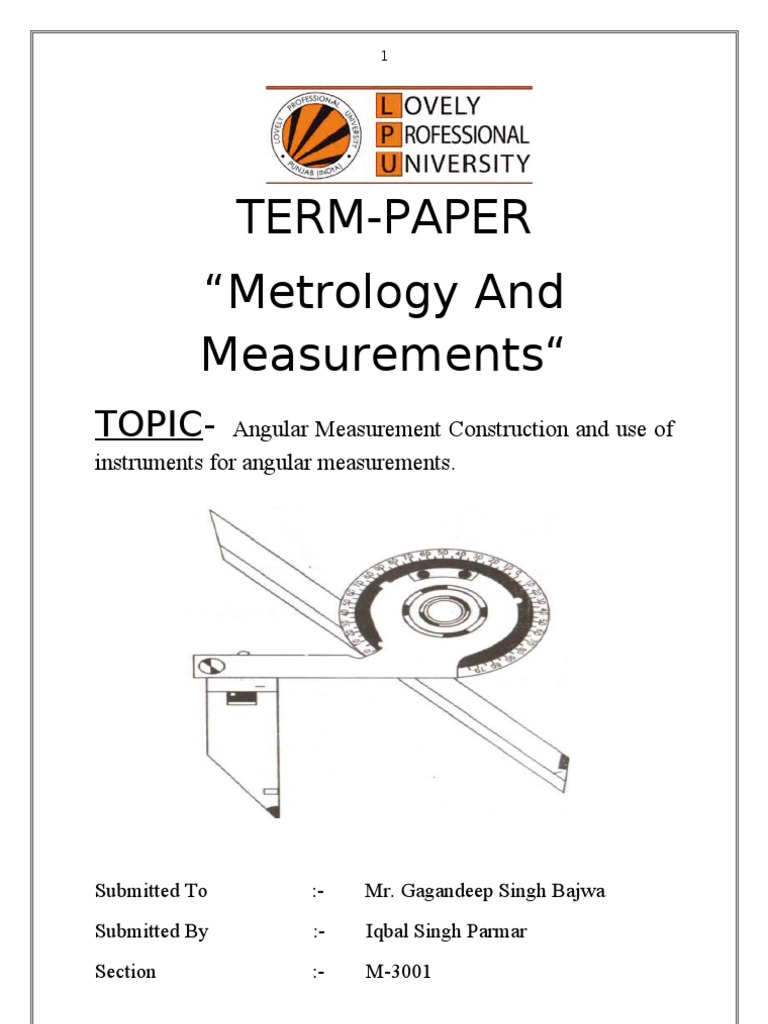 Angle Measuring Devices | Angle | Scientific Observation