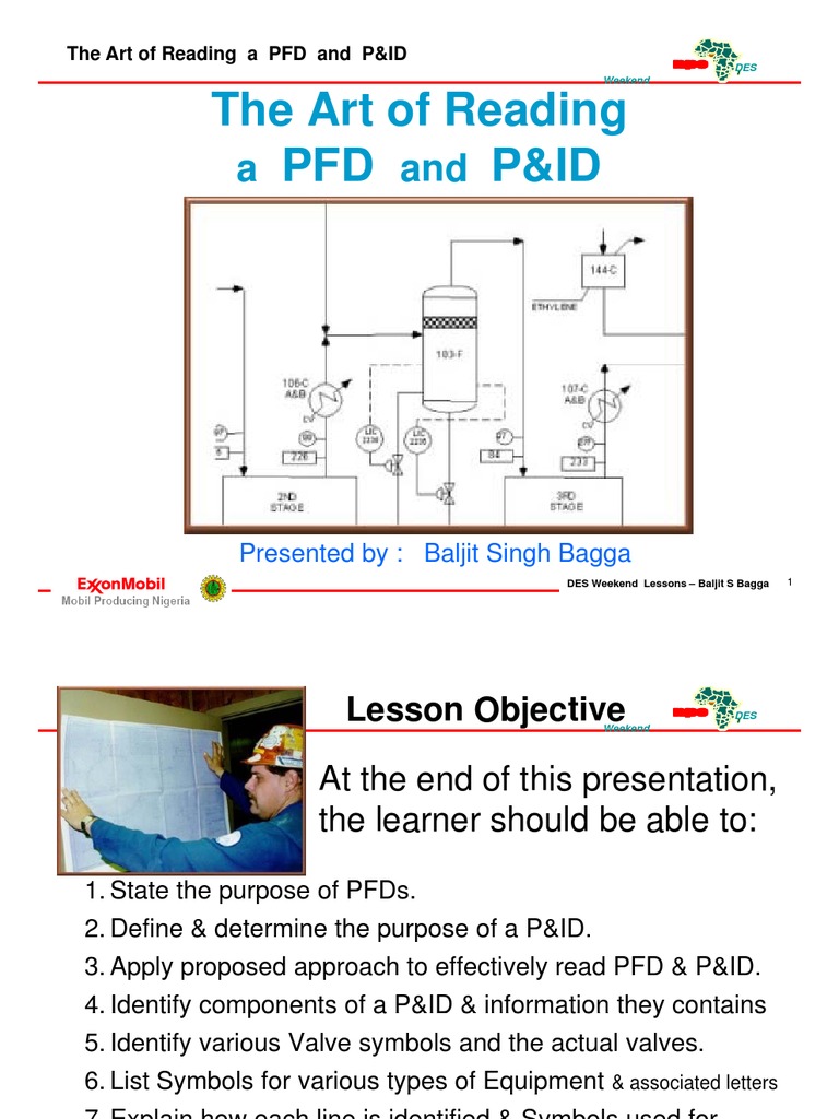The Art of Reading PFD and P&ID | Download Free PDF | Valve ...