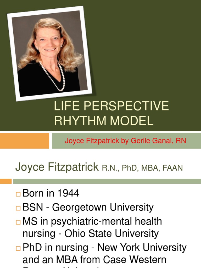 Life PerspectiVe Rhythm ModeL | PDF | Nursing | Developmental Psychology