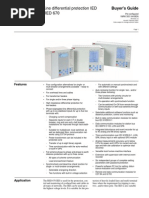 Ordering Code ABB REF615 | PDF | Relay | Electrical Engineering