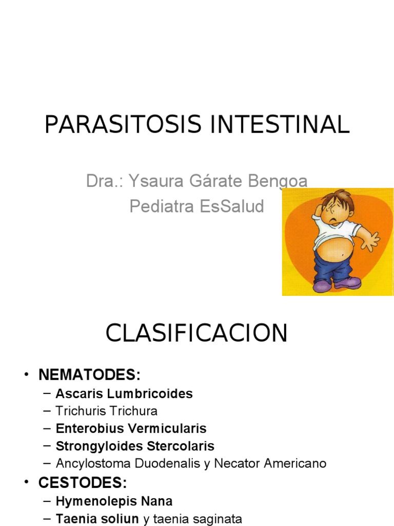 Parasitosis Intestinal | Enfermedades y trastornos | Medicina CLINICA