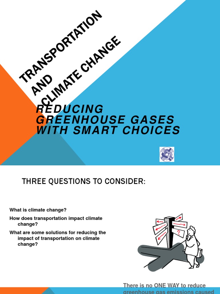 Reducing Greenhouse Gases With Smart Choices | PDF | Science & Mathematics