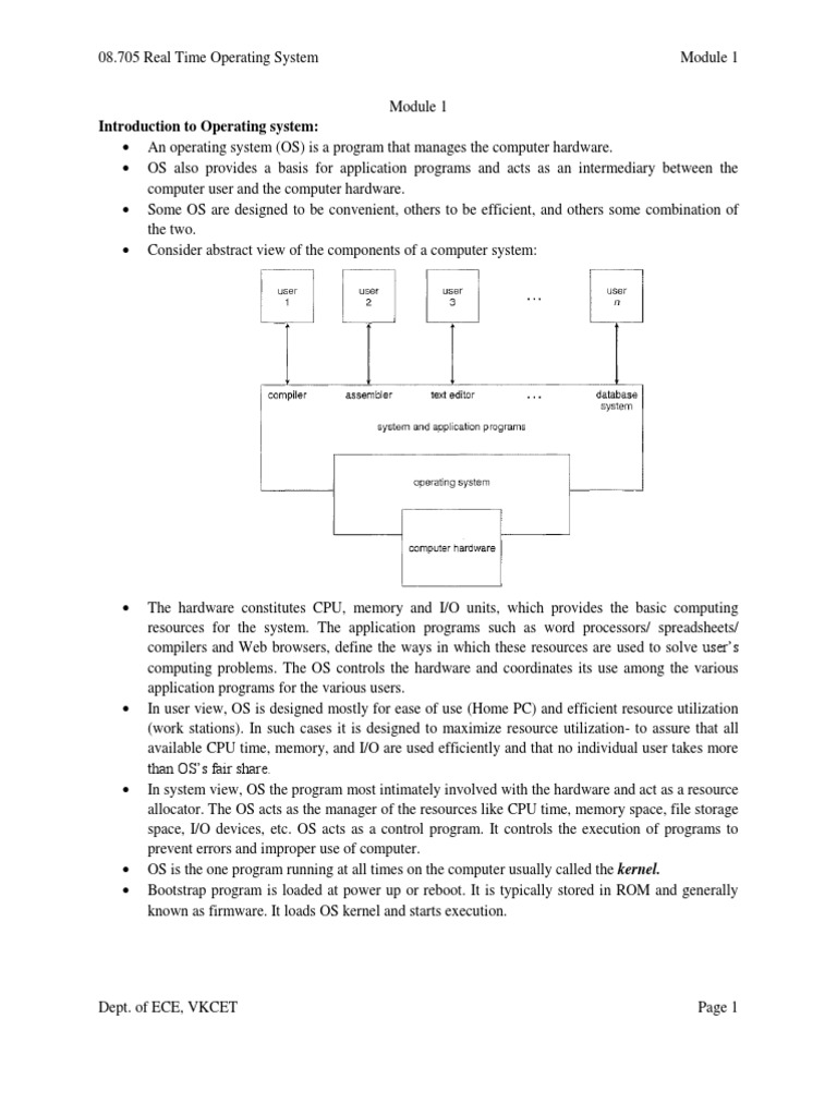 Operating System Pdf Scheduling Computing Process Computing