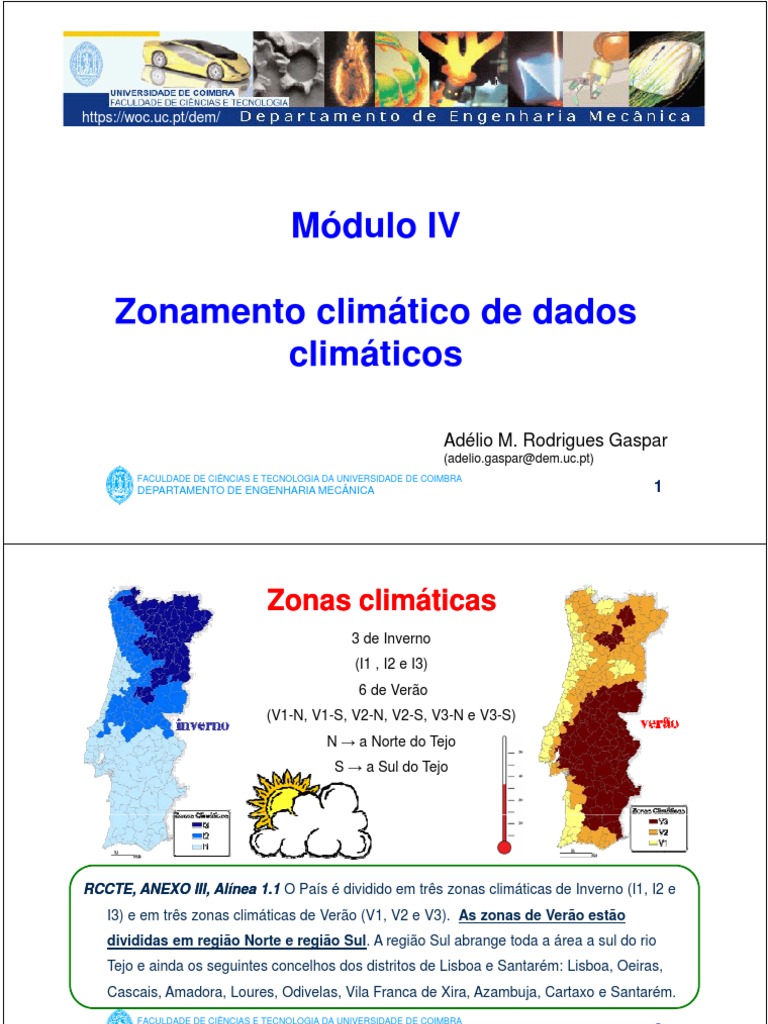 Módulo IV - Dados Climáticos | PDF | Clima | Dados