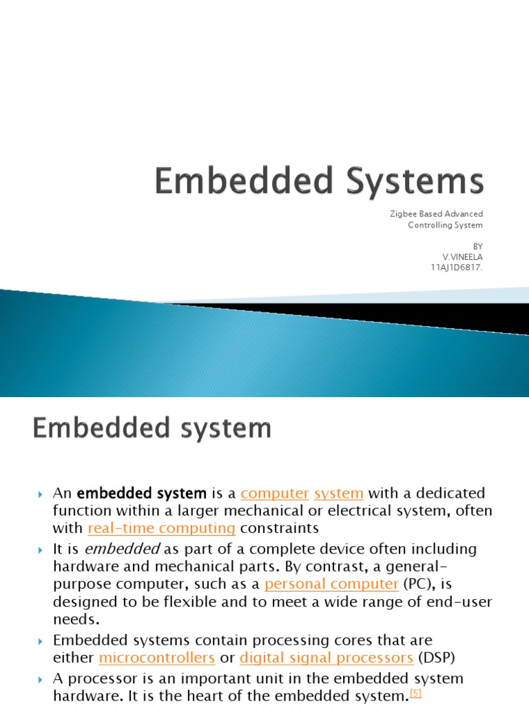 Embbed Systems Advanced | PDF | Embedded System | Computer Network
