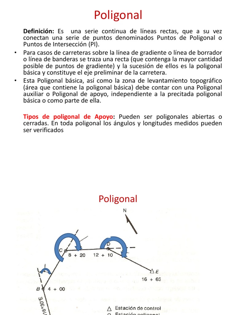 Poligonal 27 | PDF | Topografía | Curva
