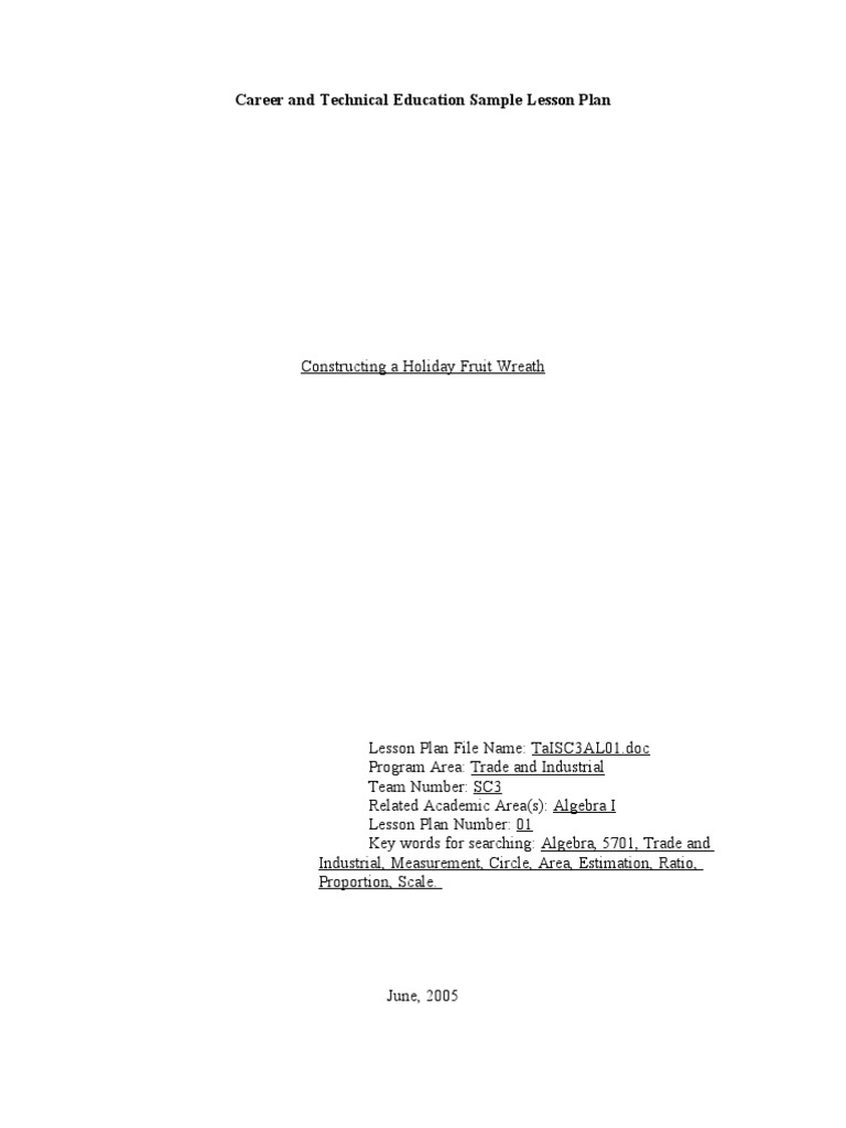 Stock Market Lesson Plan | PDF | Differentiated Instruction | Quality ...