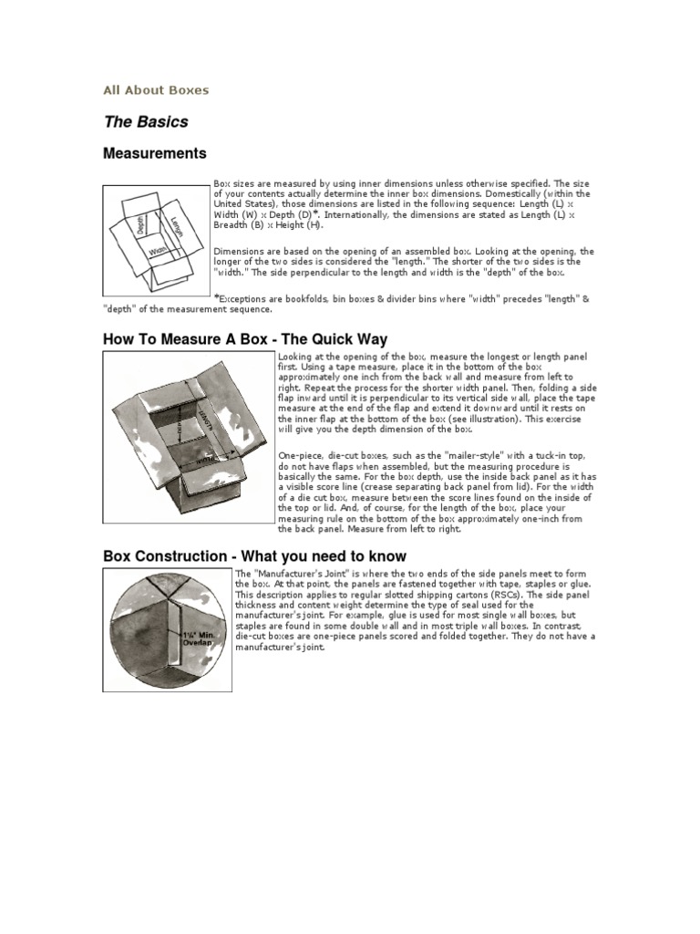 All About Boxes | PDF | Nature