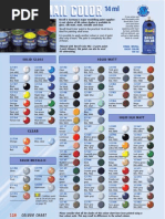 Italeri Conversion Color Chart | PDF | Grey | Blue
