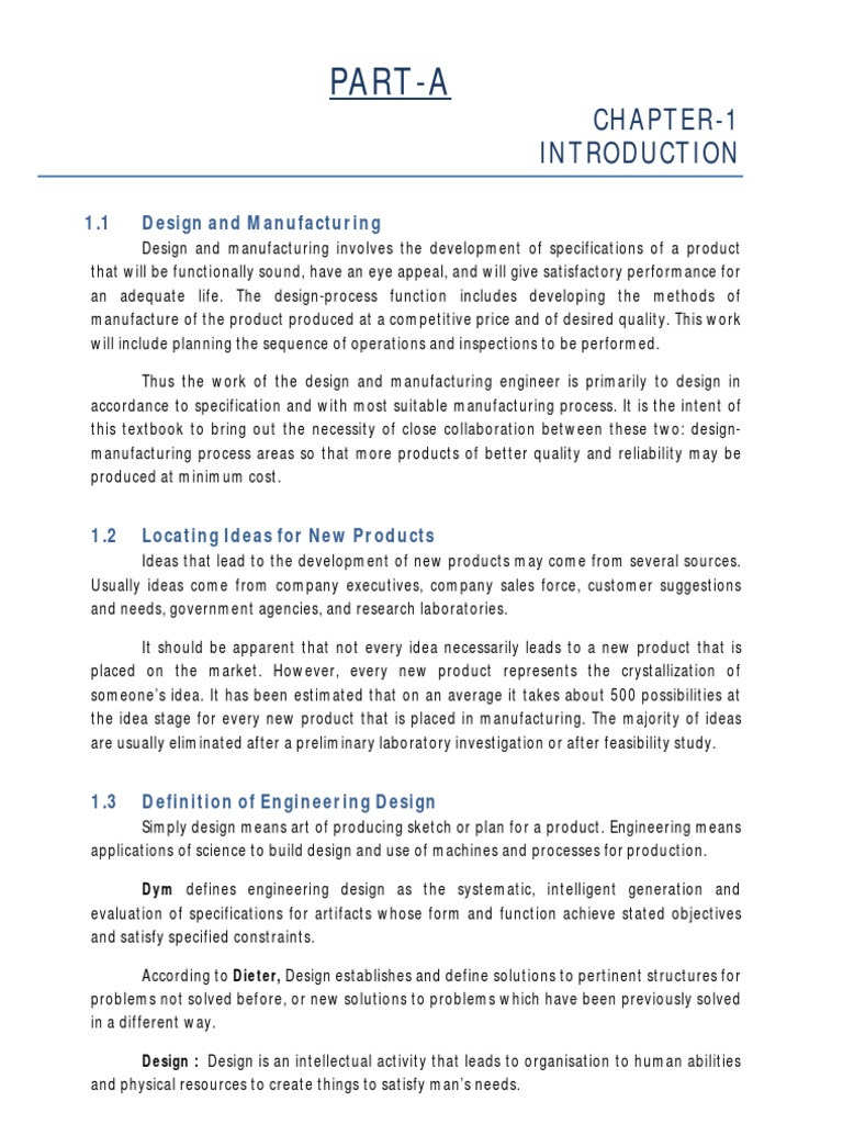Fundamentals of Design and Manufacturing | PDF | Design | Market Analysis