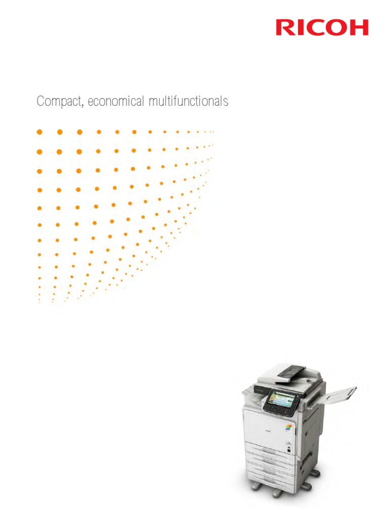 Midshire Business Systems - Ricoh MP C300 / MP C300SR / MP C400 / MP C400SR - A4 Multifunctional ...