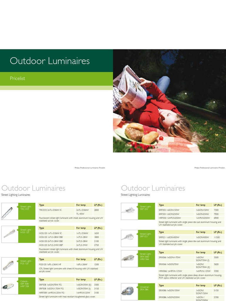 Luminaries Price List | Download Free PDF | Street Light | Glasses