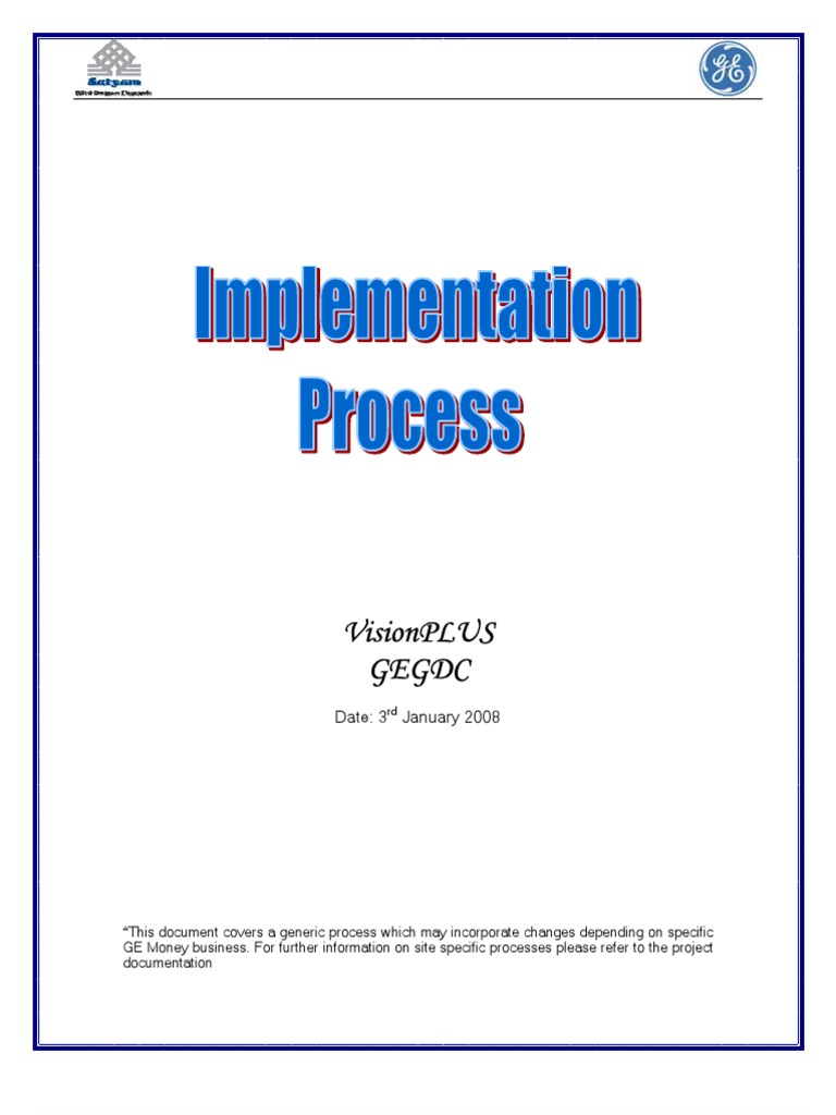 Implementation Process | PDF | Implementation | Computing