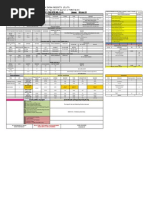 DPR Format of Civil Engineers in Excel Format | PDF | Masonry | Brick