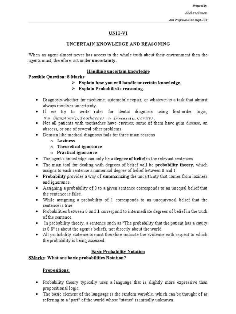 Representing Knowledge in Uncertain Domains Through Bayesian Networks | PDF | Bayesian Network ...