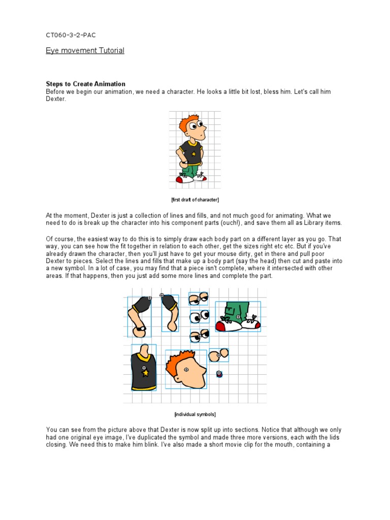 Animation Tutorial: Eye Movement Basics | PDF | Animation | Eye