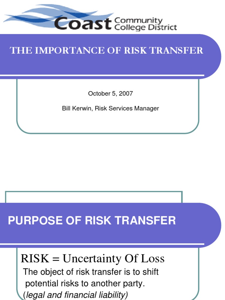 Contractual Risk Transfer in Construction | PDF | Indemnity | Insurance