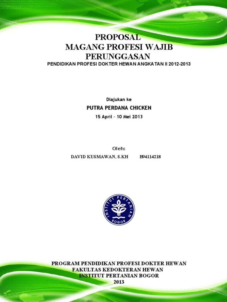 Proposal MPWP | PDF | Kesehatan Holistik