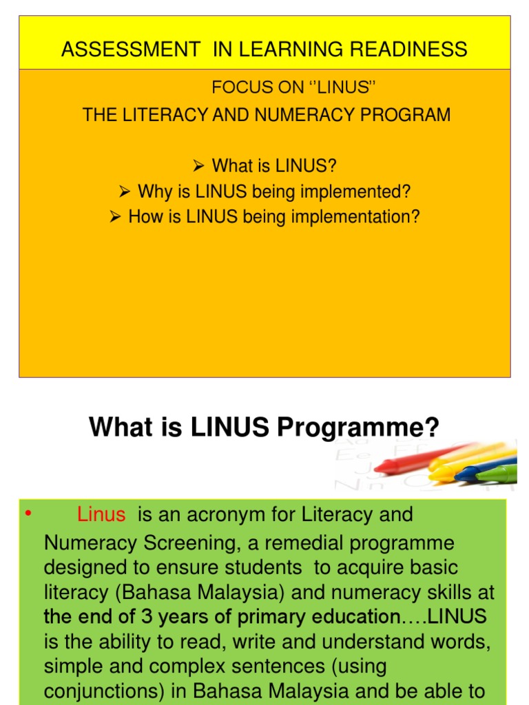Linus | PDF | Educational Assessment | Literacy
