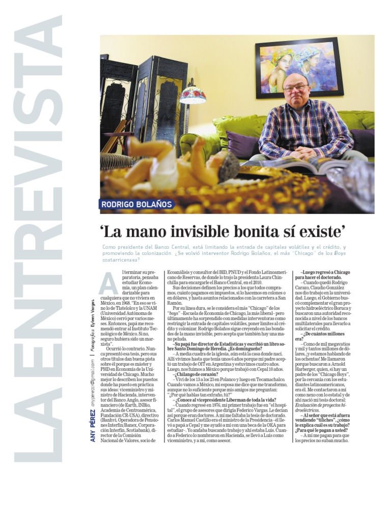 Rodrigo Bolaños | PDF | Costa Rica | Impuestos