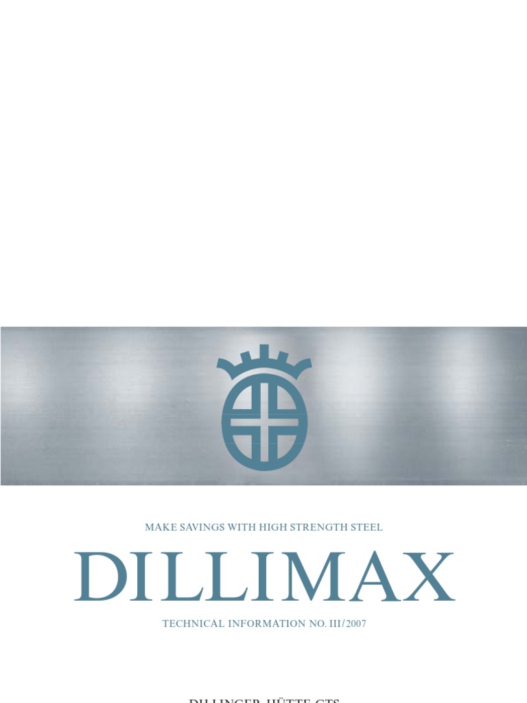 DILLIMAX 690T Steel Properties Overview | PDF | Welding | Construction