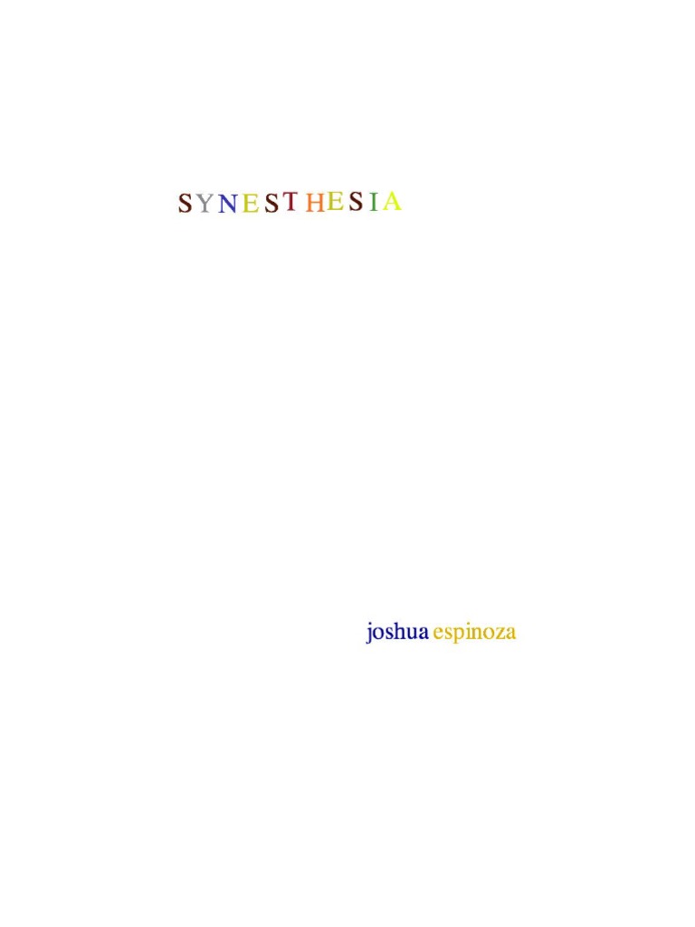 Synesthesia | PDF