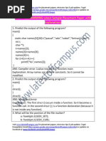 Hexaware Sample Verbal Ability Placement Paper | PDF | Illegal Drug Trade | Unemployment