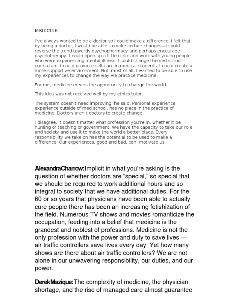 Alexandra Charrow: Implicit in What You're Asking Is The: Medicine ...