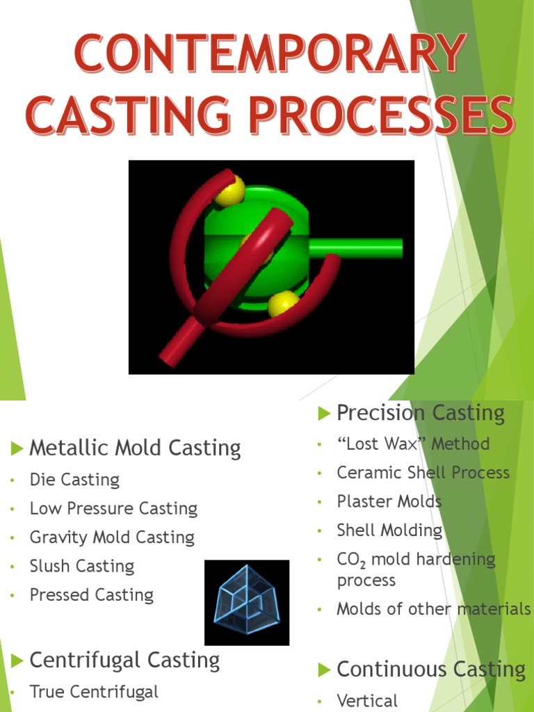 Me 132 Report: Casting Processes Modern/ COntemporary | PDF | Casting ...