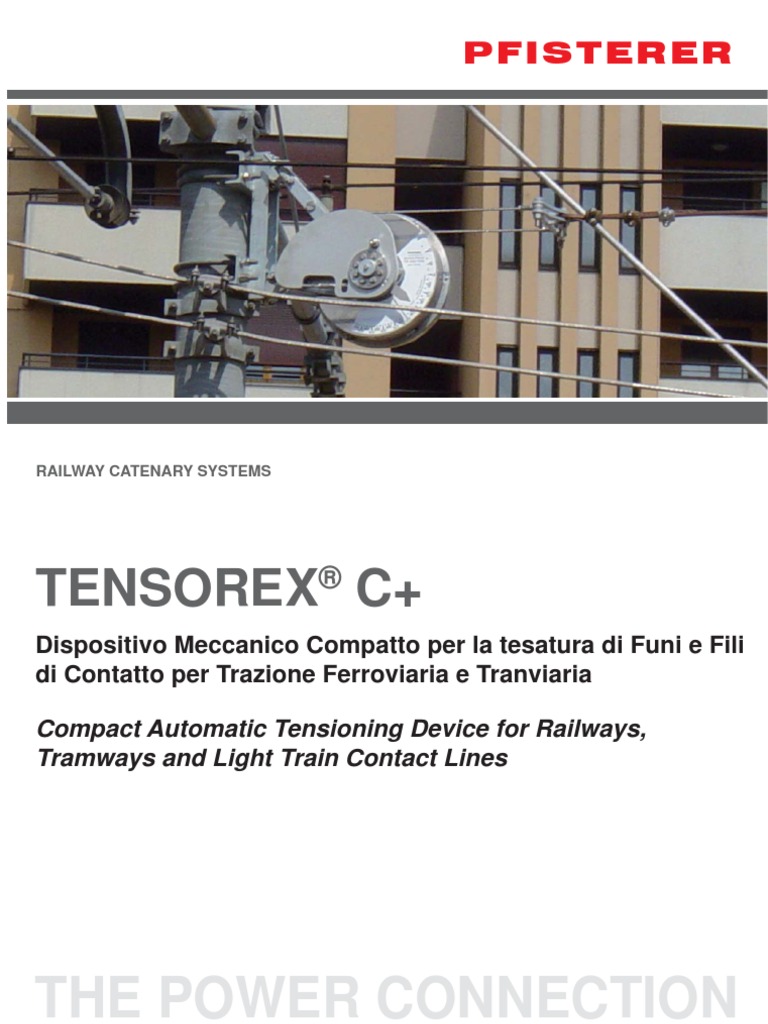 Brochure Tensorex C+ | PDF