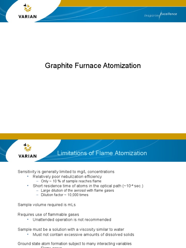 Graphite Furnace Analysis | Download Free PDF | Atomic Absorption ...