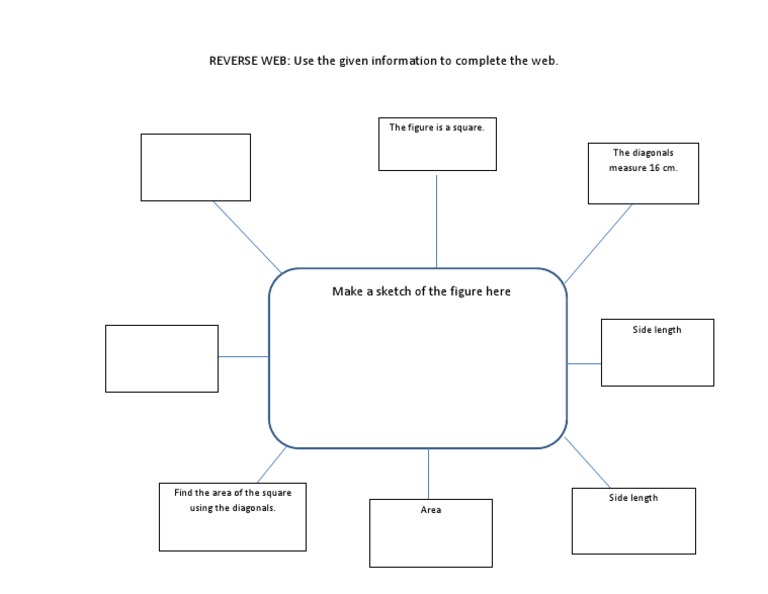 Geometry Graphic Organizer-SQUARE | PDF