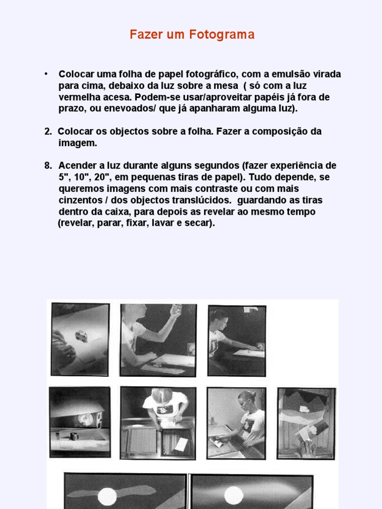 Fotogramas | PDF | Papel | Imagem