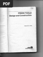 Press Tool - I Notes - Documents-1 | PDF | Sheet Metal | Metals